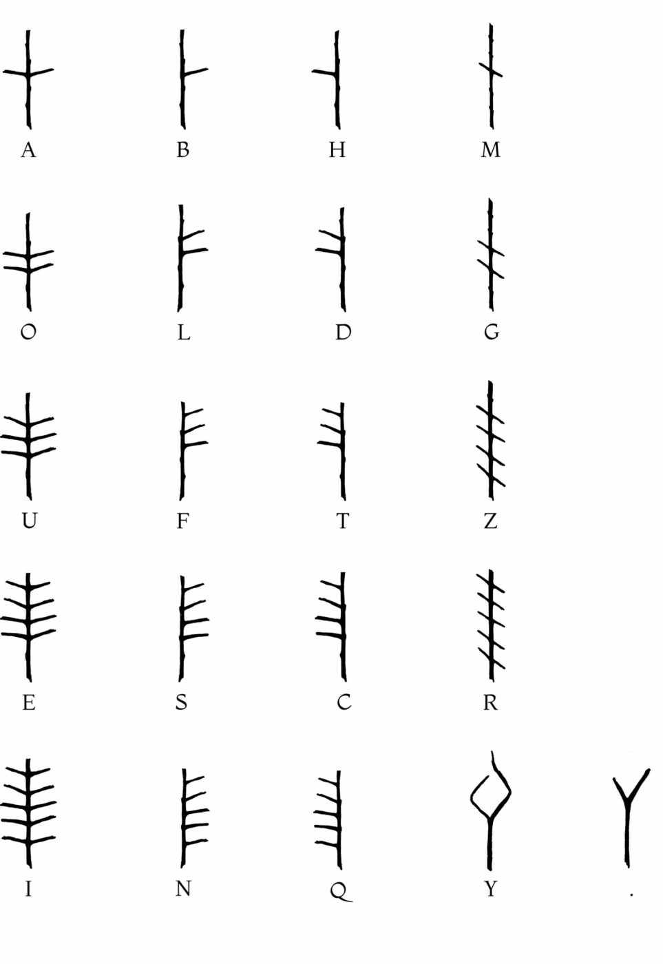 Deciphering Words in the Woods – Katie Holten