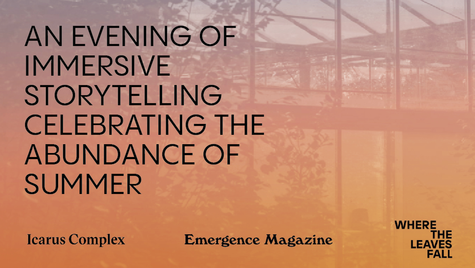 [Re]starting the Future – Emergence Magazine